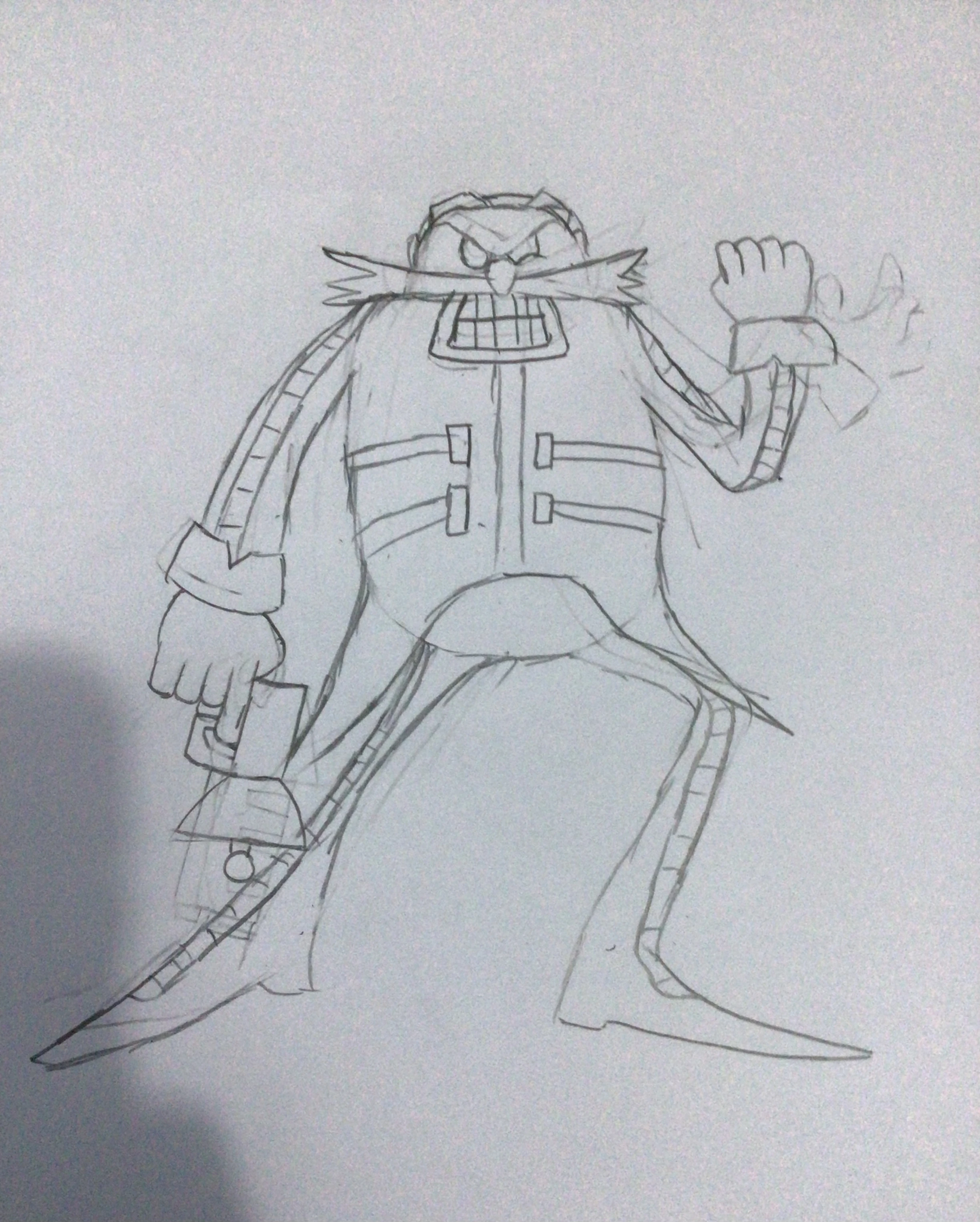 I drew The Eggman! | Fandom