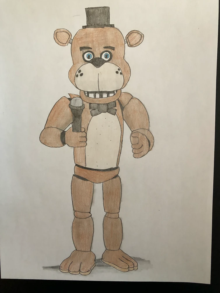 Here’s my drawing of Freddy Fazbear | Fandom