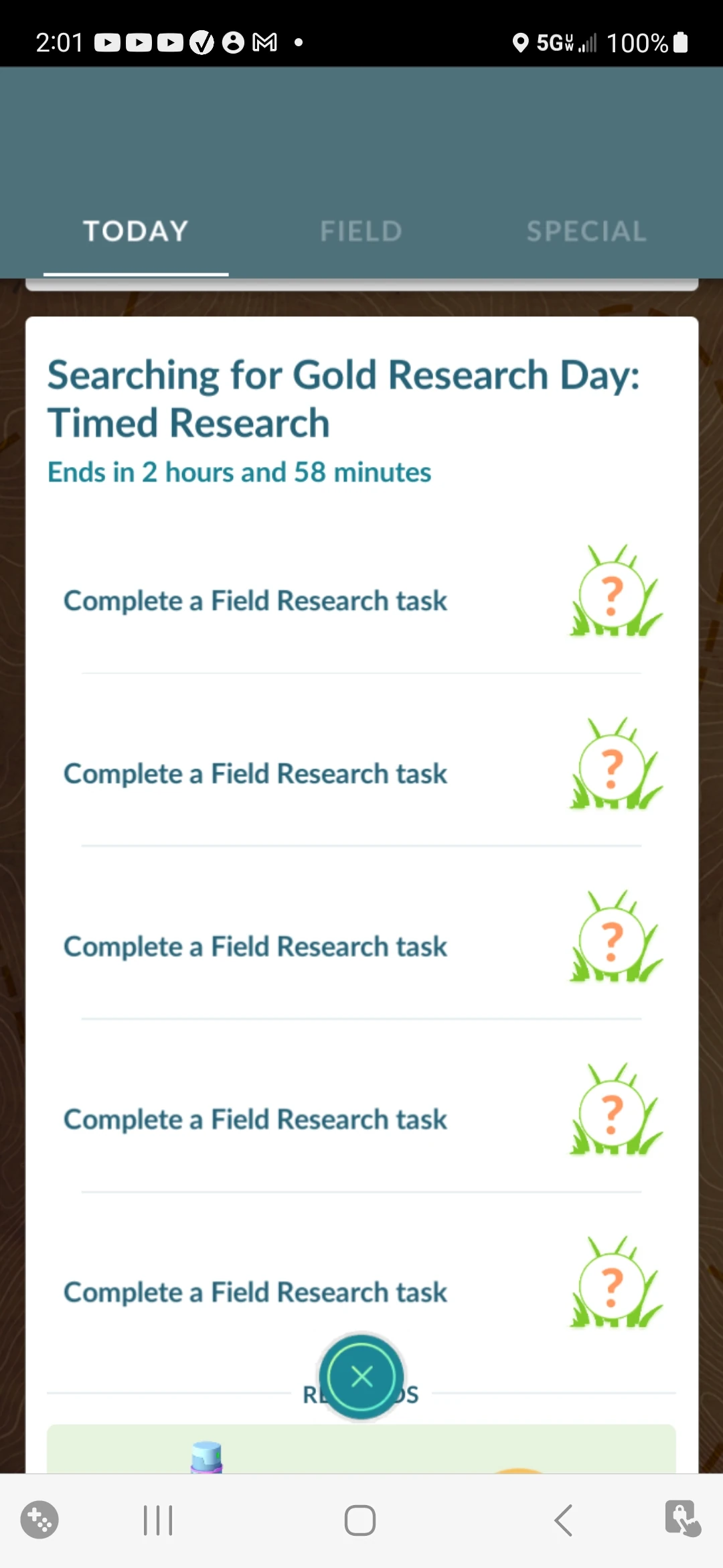 Searching for Gold Research Day Results | Fandom