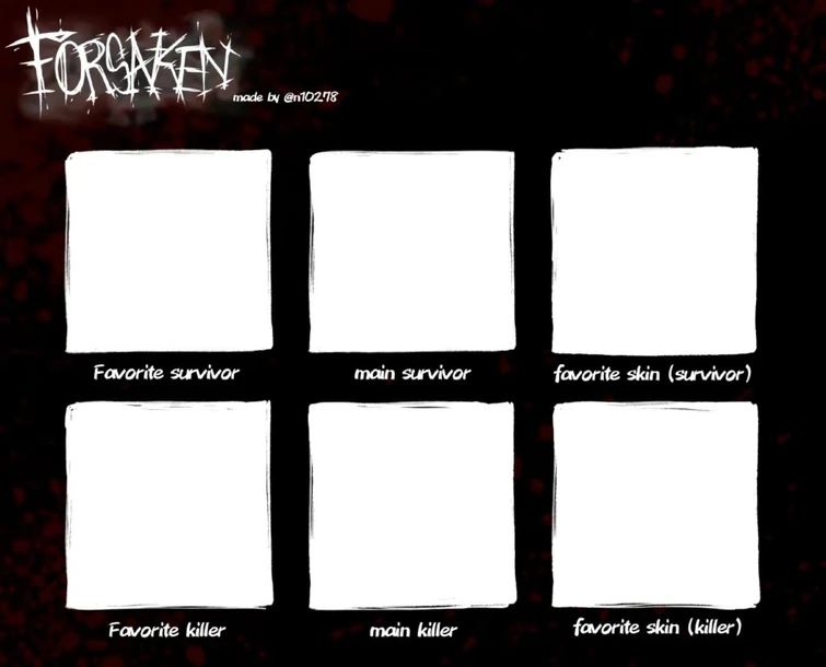 cool forsaken art template, you know what that means🤑🤑 | Fandom