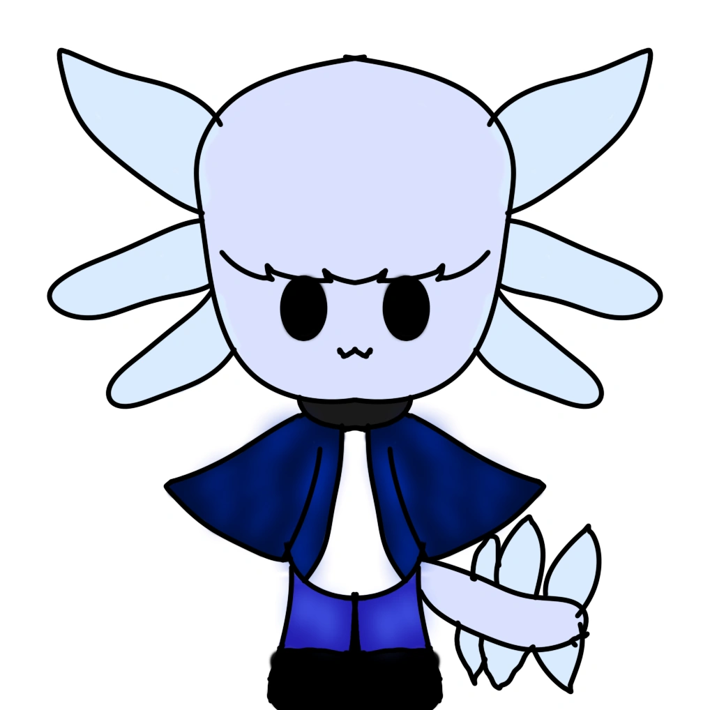 This is Oscar the Axolotl, My Oc | Fandom
