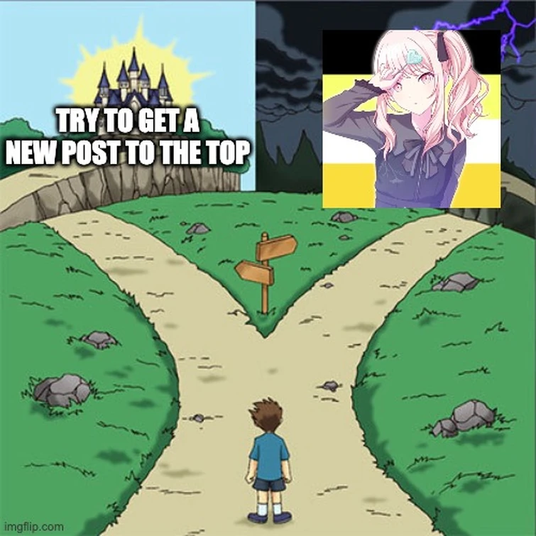 Me when (supposedly really intense) Mizuki gender discourse is the top ...