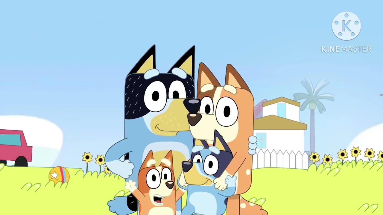 I found this bluey themed screensaver | Fandom