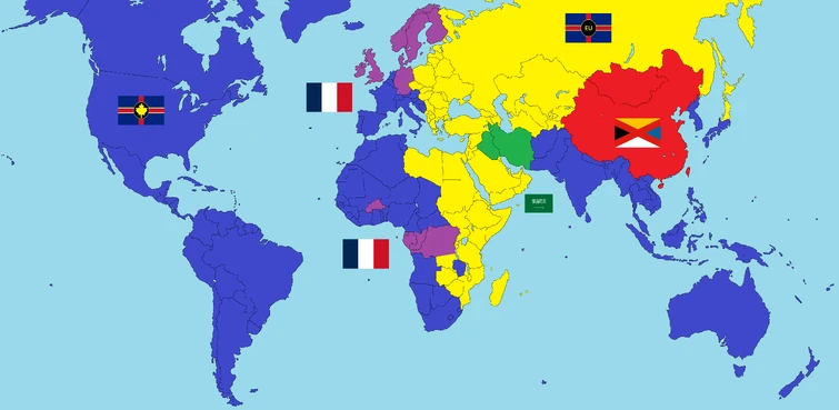 Code Geass's Map Of The World : Year 2000 | Fandom
