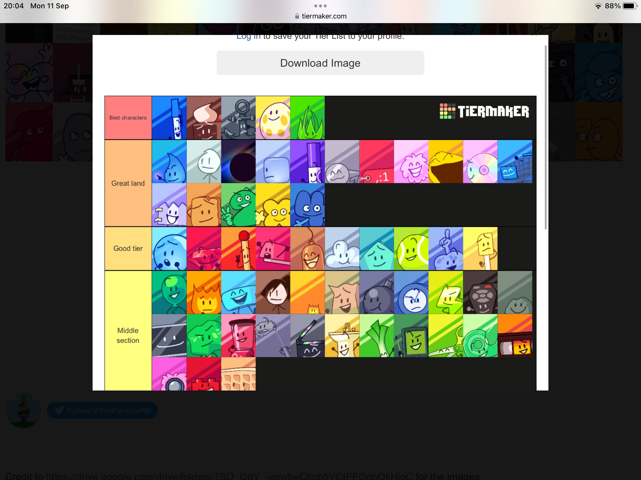 Bfb their list | Fandom