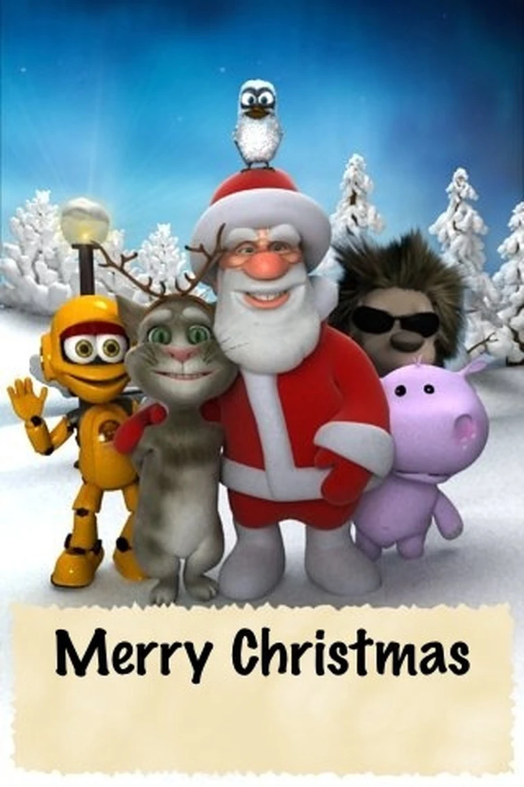 The evolution of Talking Santa (Gang Postcard) | Fandom