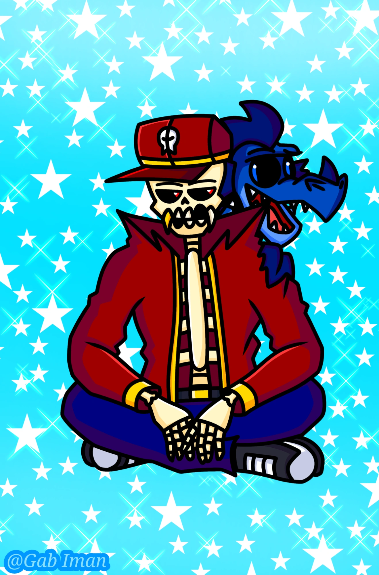 Skeleton Zombie and Atomic Snapdragon being BFFs | Fandom