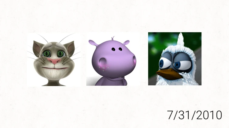 The whole evolution of talking Tom apps (part 1) | Fandom