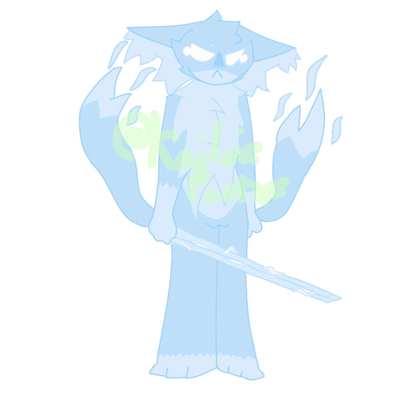 Ghost fox with swowd | Fandom