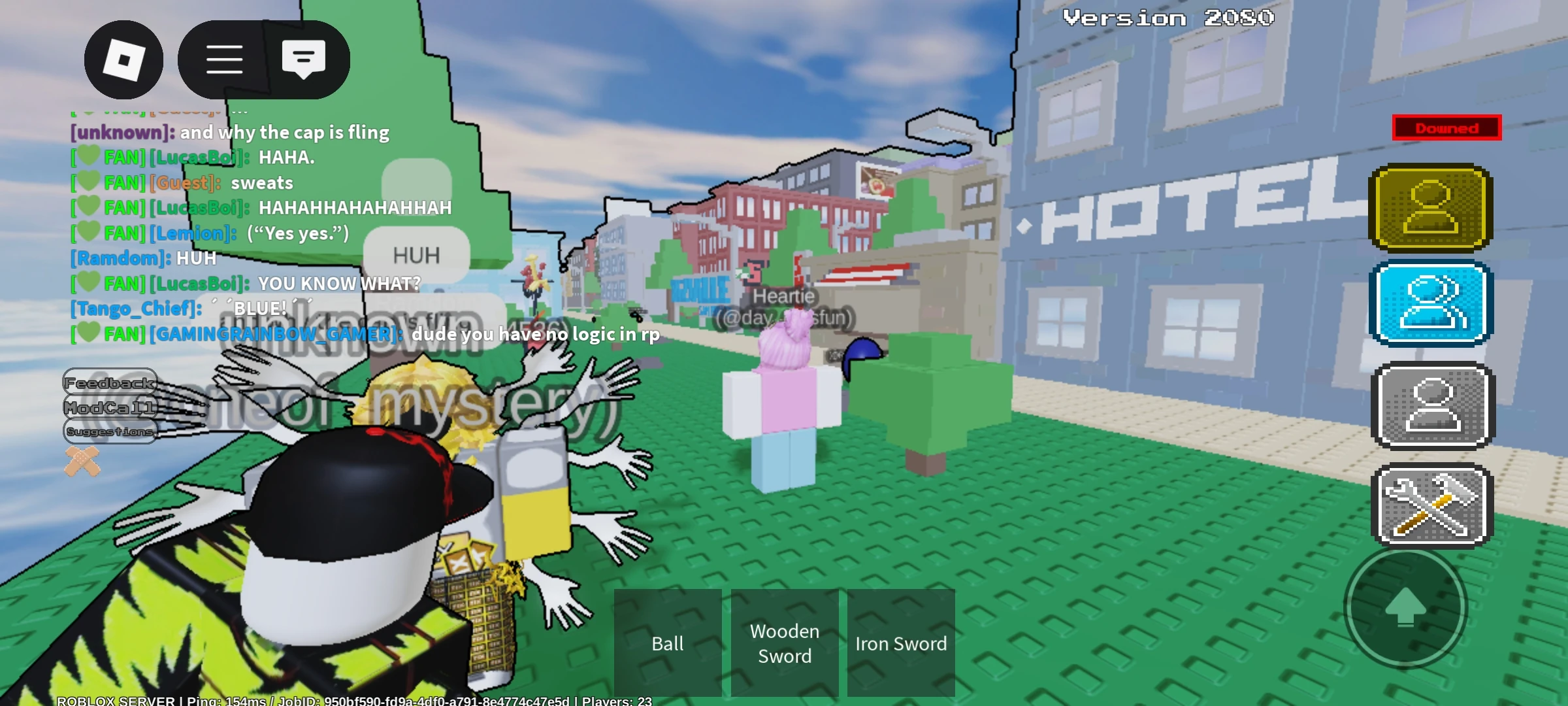 Weird screenshots I got from the depths of the b-tales RP (there's humanoid greed in the server ...