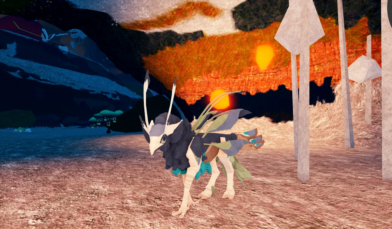 i tried making a peacock kyiki skin | Fandom