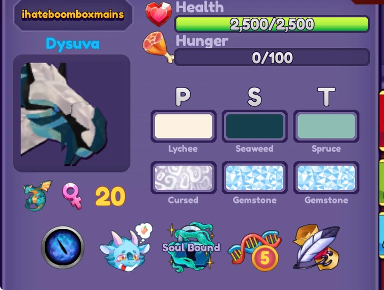 Blistering Waves Dysuva w/ 2/3 gemstone and 1/3 cursed mats | Fandom