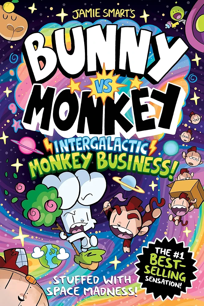 The front cover and title for Bunny Vs Monkey book 11 has been revealed ...