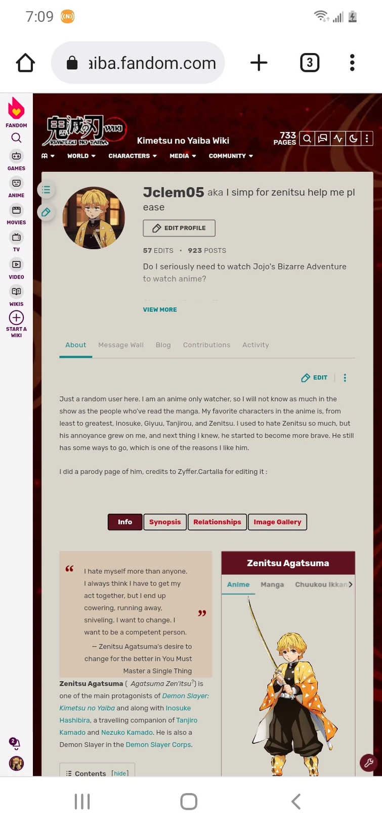 Someone edited my userpage without permission | Fandom