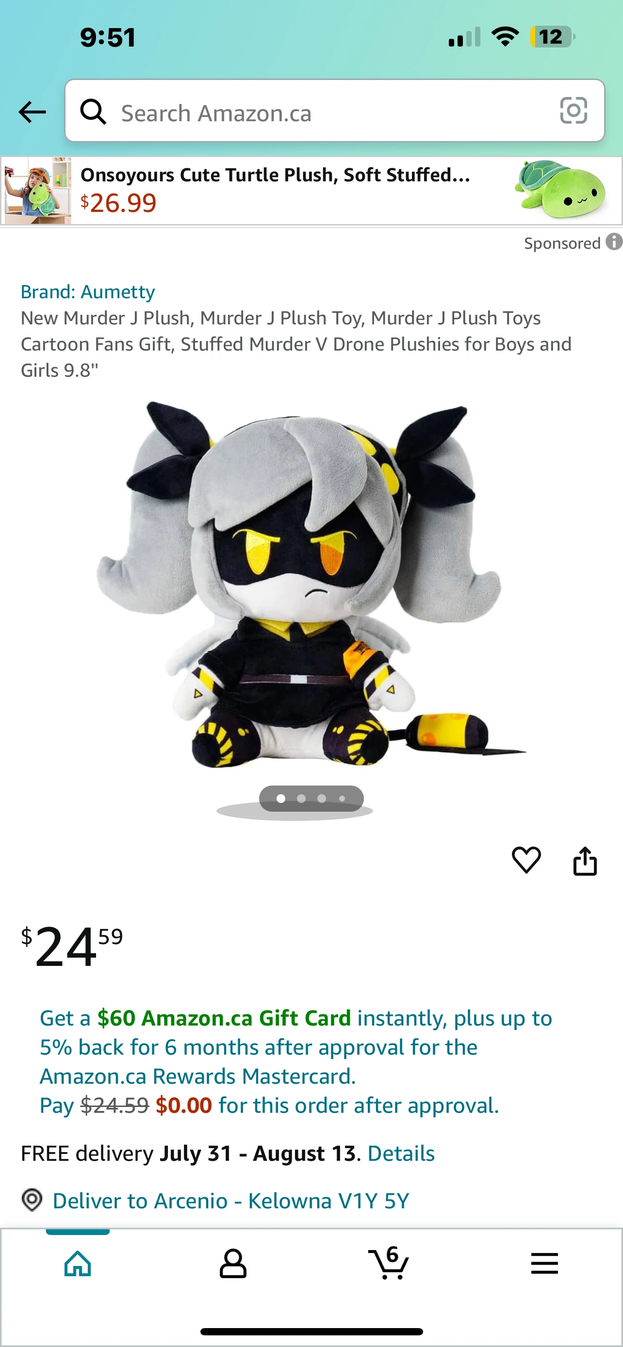 If there’s an official J plush on the picture in Amazon then does it ...