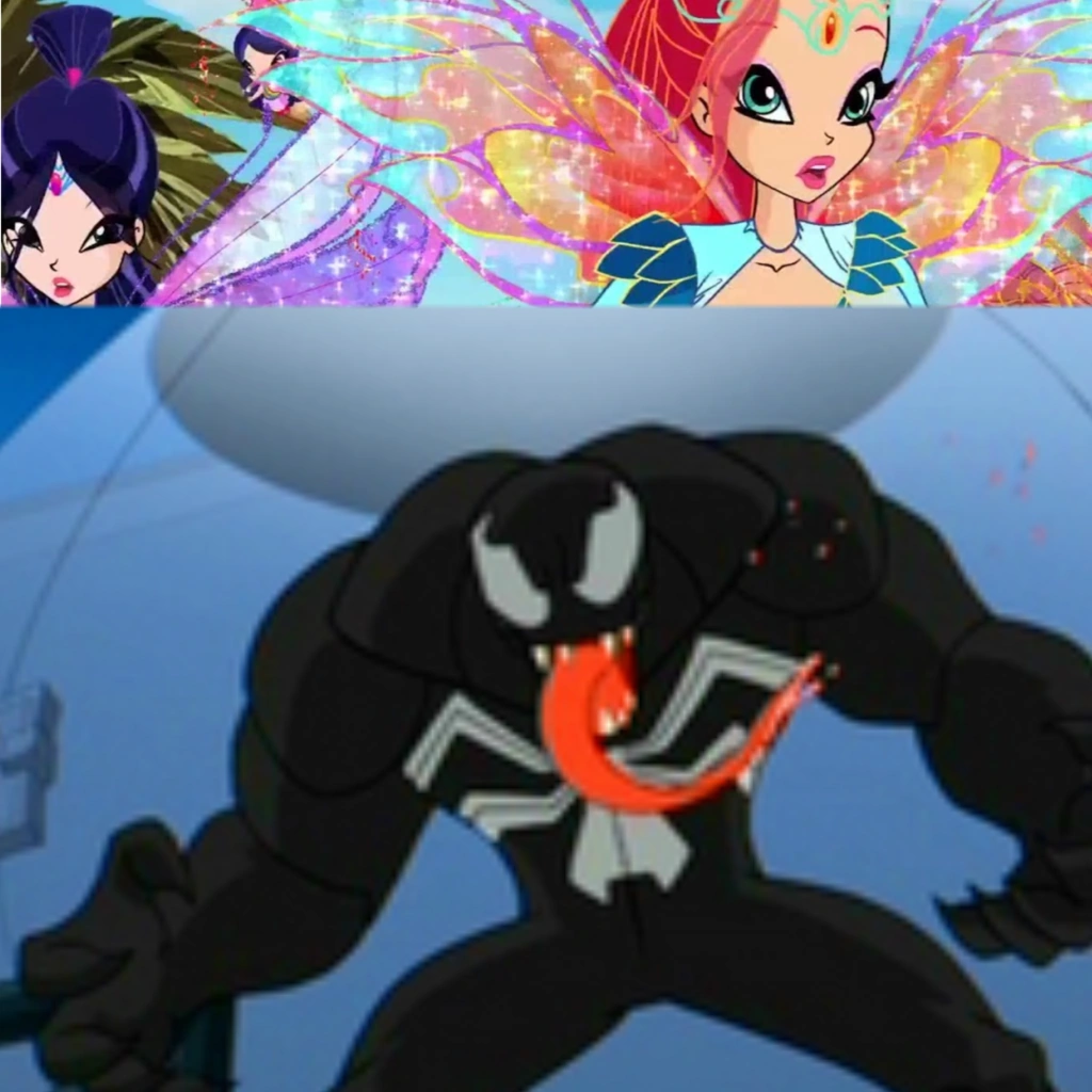 Musa and Bloom vs Venom (The Spectacular Spider-Man) | Fandom