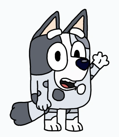 Bluey Muffin Drawing | Fandom