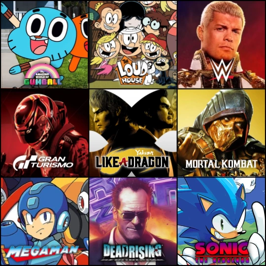 Made a 3x3 list for my favourite series | Fandom