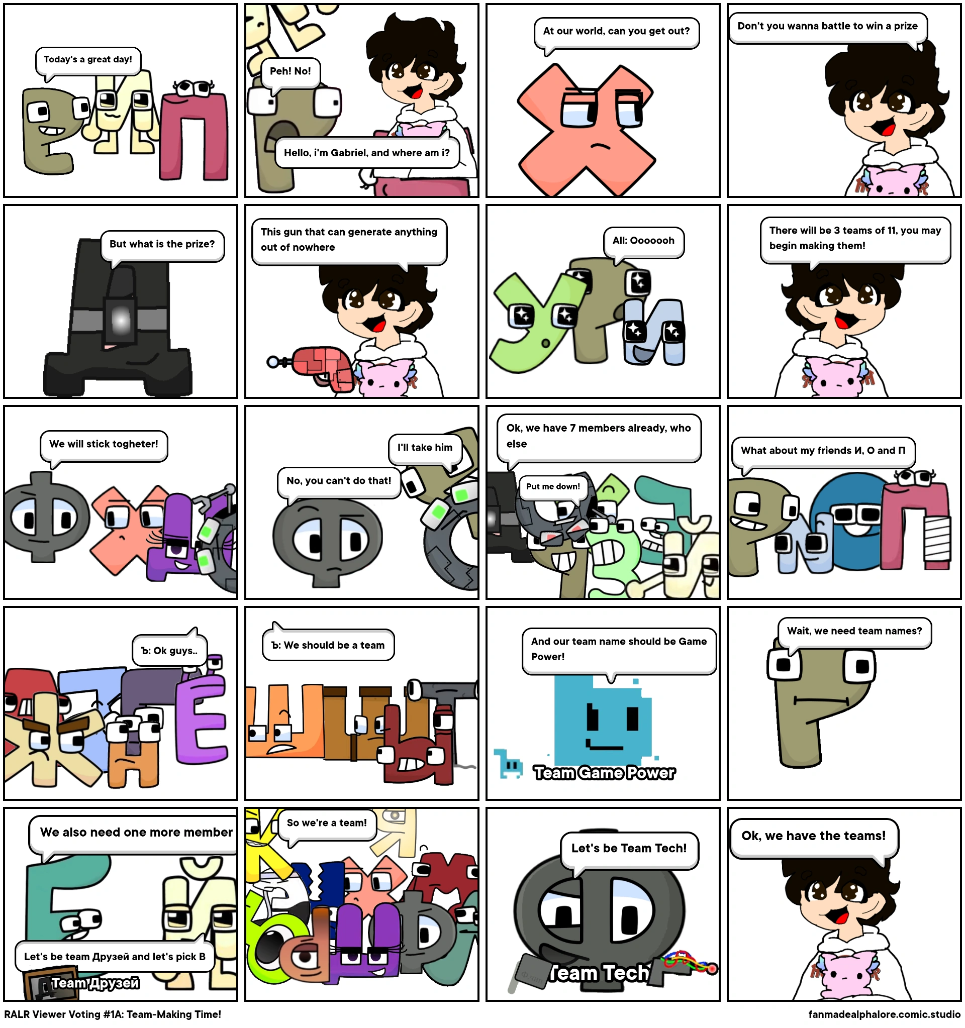 RALR Viewer Voting #1: Team Making and Finding Numbers | Fandom