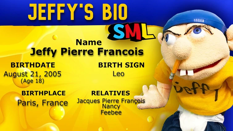 Jeffy's complete Bio | Fandom