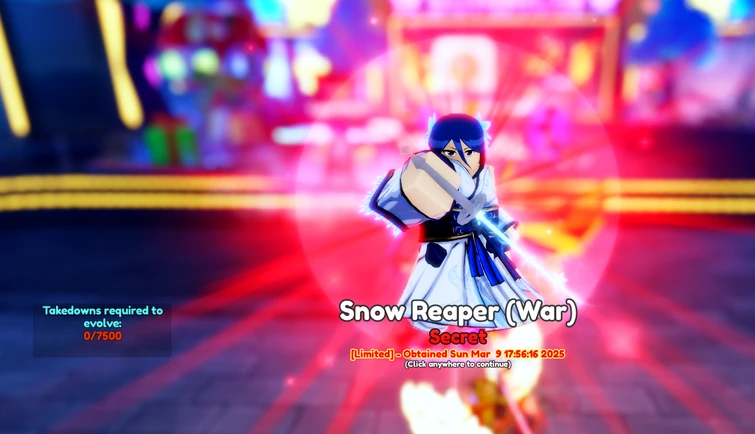 snow reaper (war) | Fandom