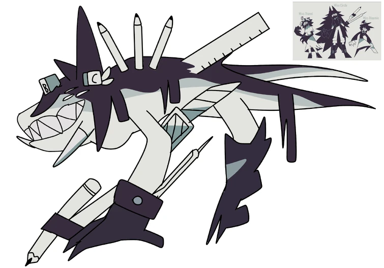 I recreate Miss circle, Miss bloomie, Miss Thavel into creatures in my ...