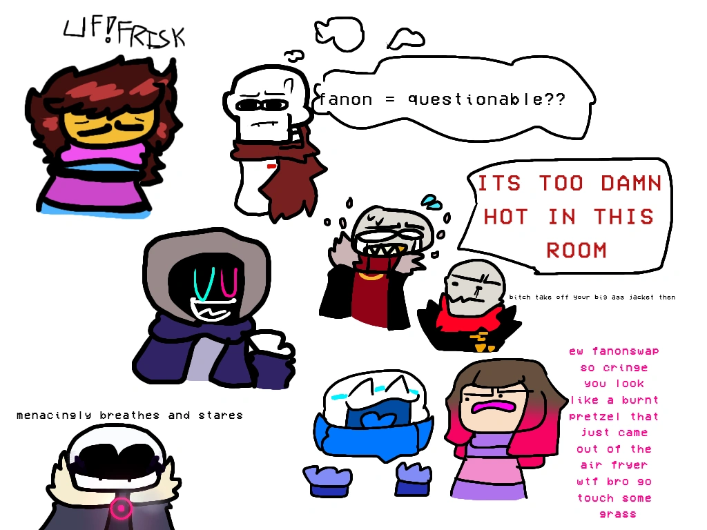 undertale au stuffs | Fandom