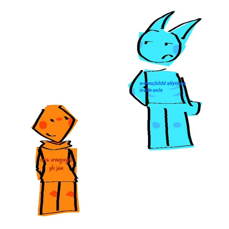 w4rmchildd and orangeegal | Fandom