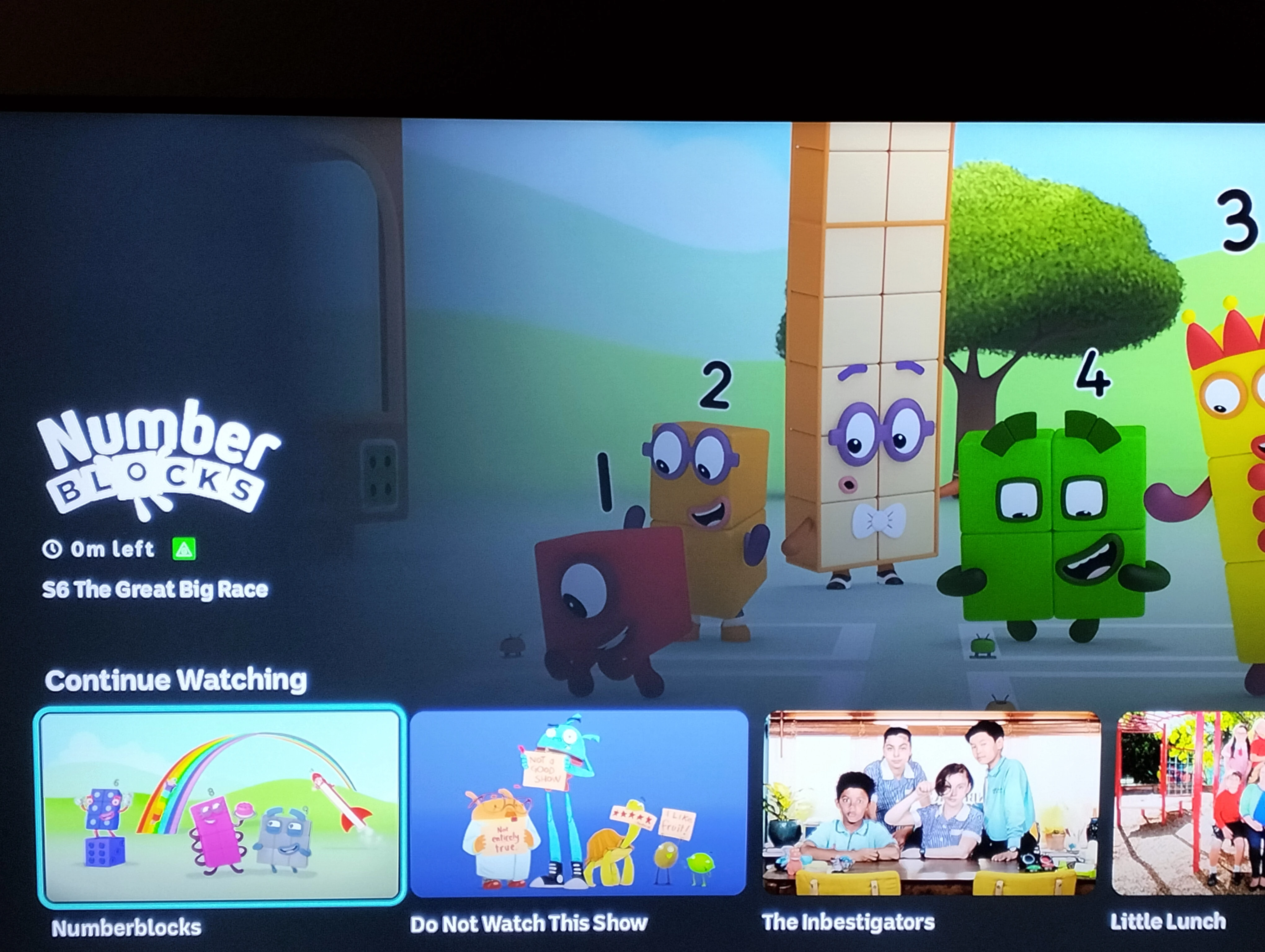 The Great Bug Race got a typo in my streaming service (also YAY! IM ...