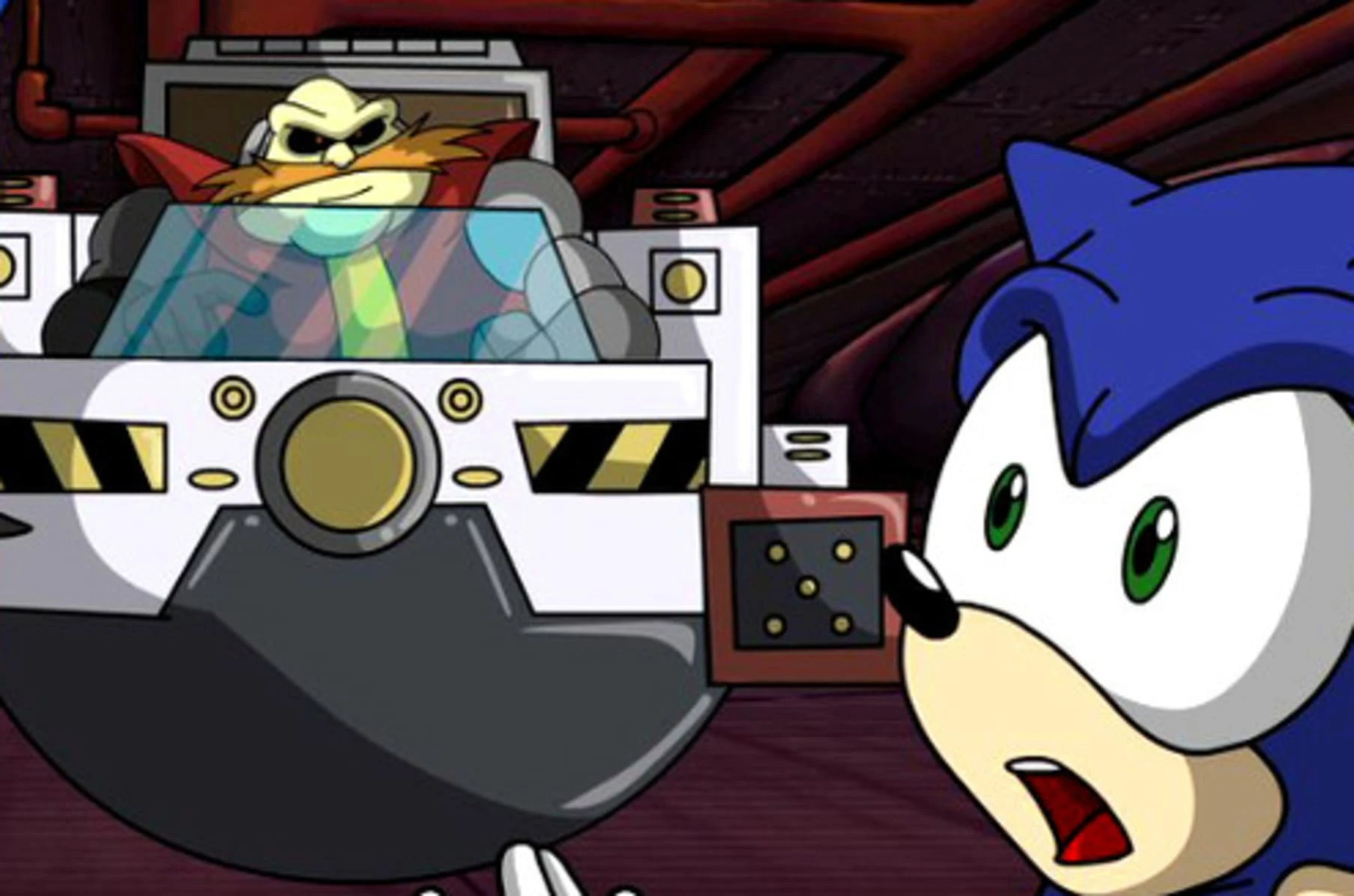 Eggman's Egg-Mobile in a satAM design? | Fandom