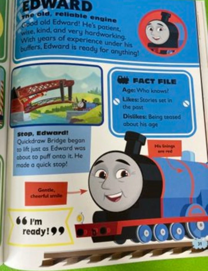 Edward and Henry in Meet The Engines Book | Fandom