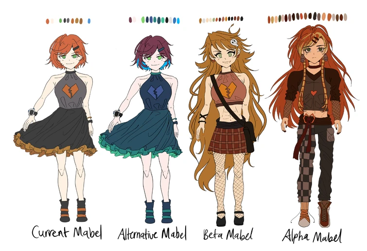 Which Version Of Mabel Do You Like The Most? | Fandom