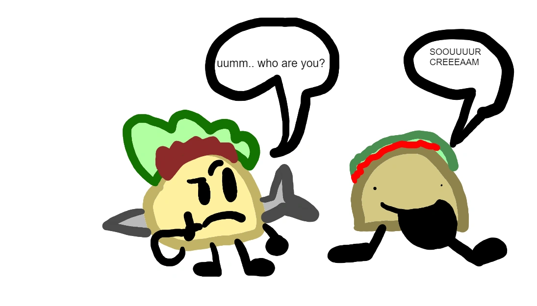 if bfb taco and ii taco met | Fandom