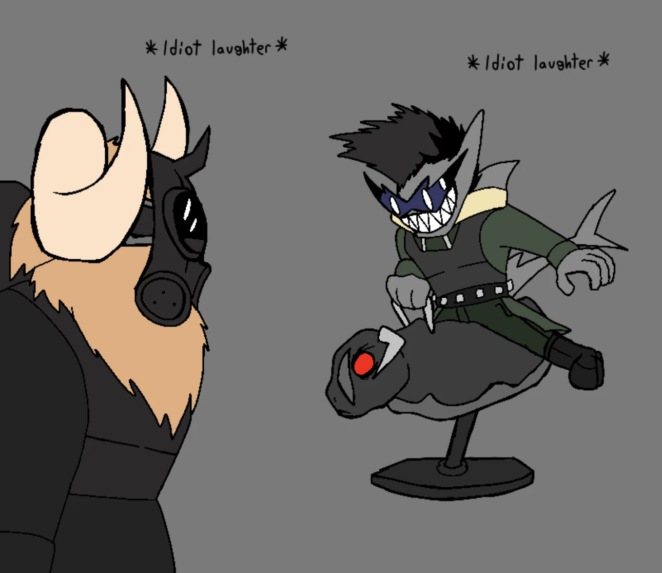 Normal Shark-Teeth and Ram-Horns behavior; | Fandom