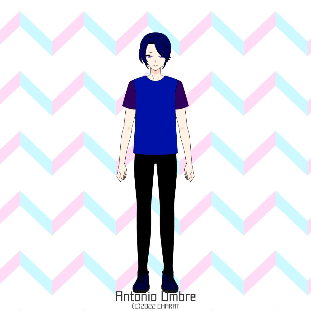 (New Design) My Peacock OC——Antonio Ombre | Fandom