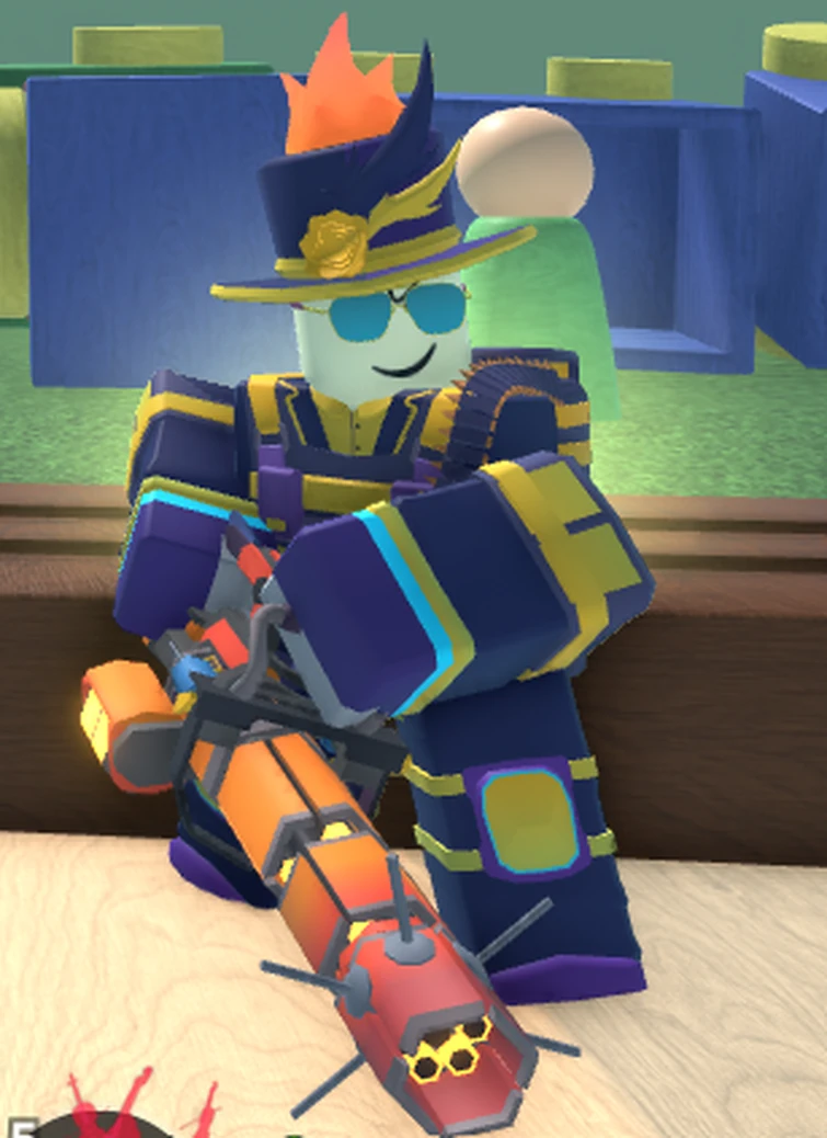 Issac Warden and Sweaking Minigunner showcases | Fandom