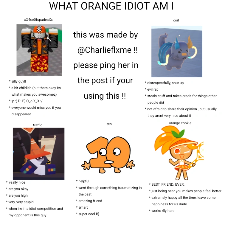 Yo what orange idiot am i | Fandom