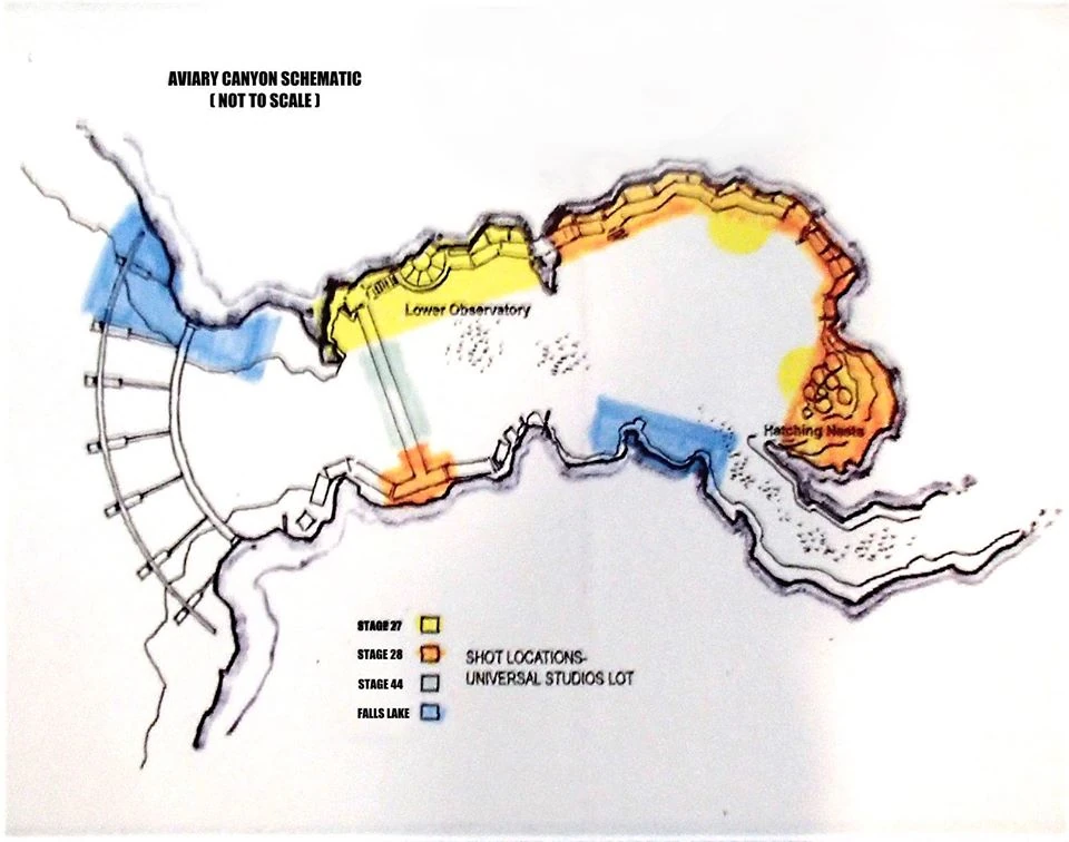 Isla Sorna Aviary map | Fandom