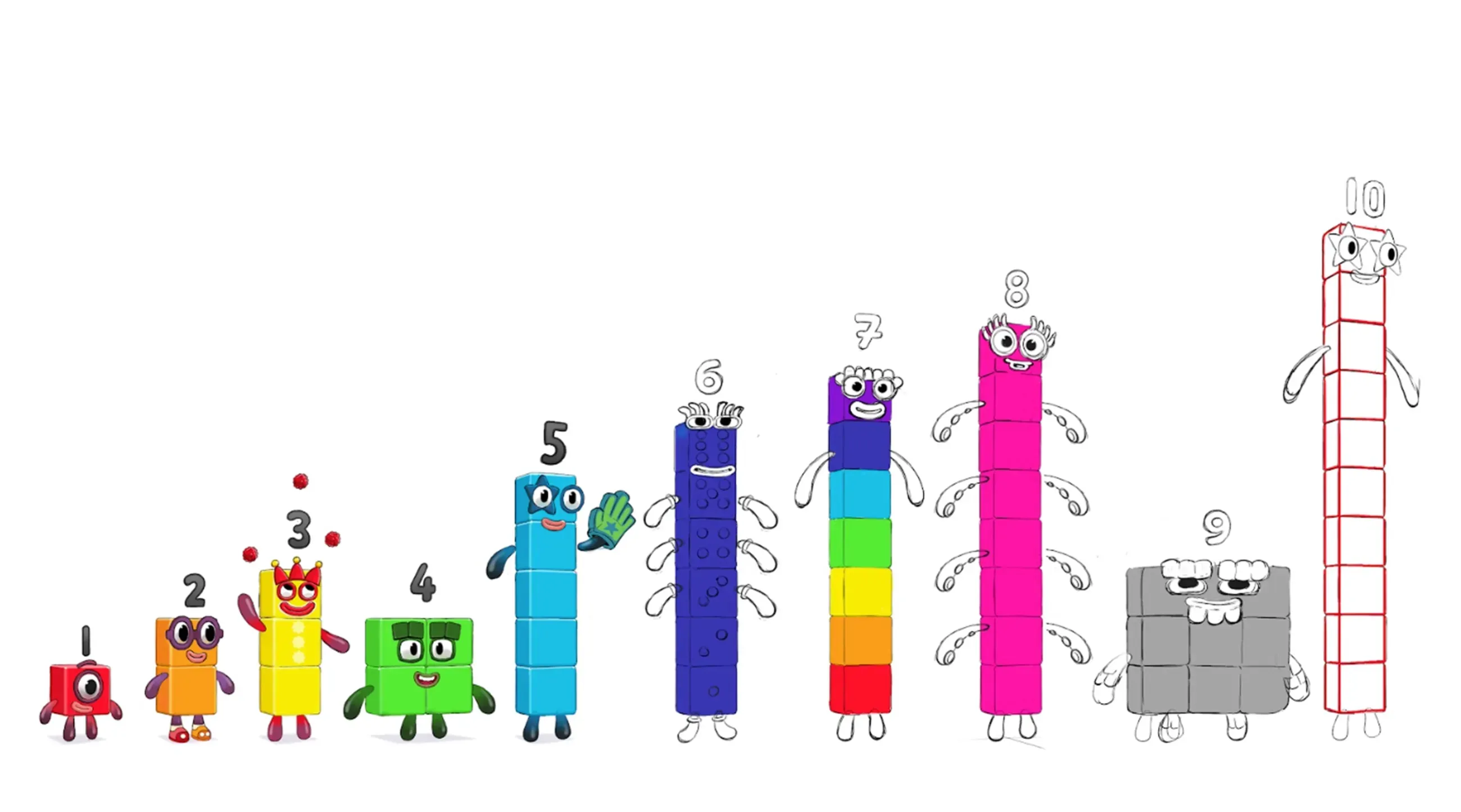 Prototype Numberblocks designs | Fandom