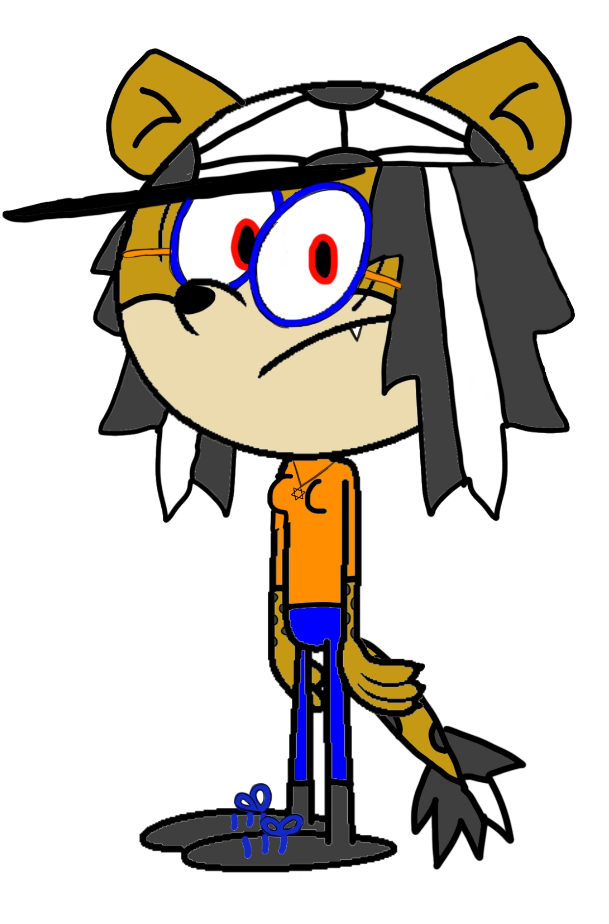 My hyena fursona loud house style | Fandom
