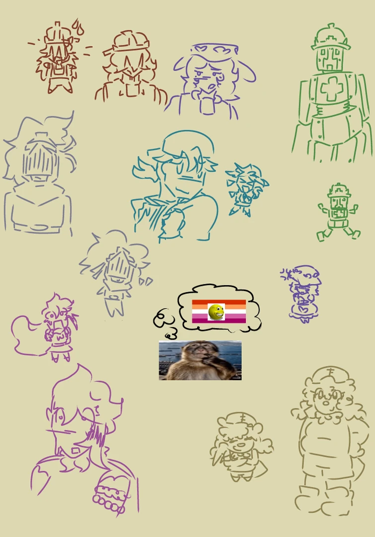 lalala!! OC doodles!!! | Fandom