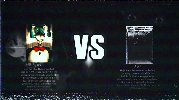 YOU'RE BEAUTIFUL . | Bon (The Walten Files) vs. Goji (TMITS) | Fandom