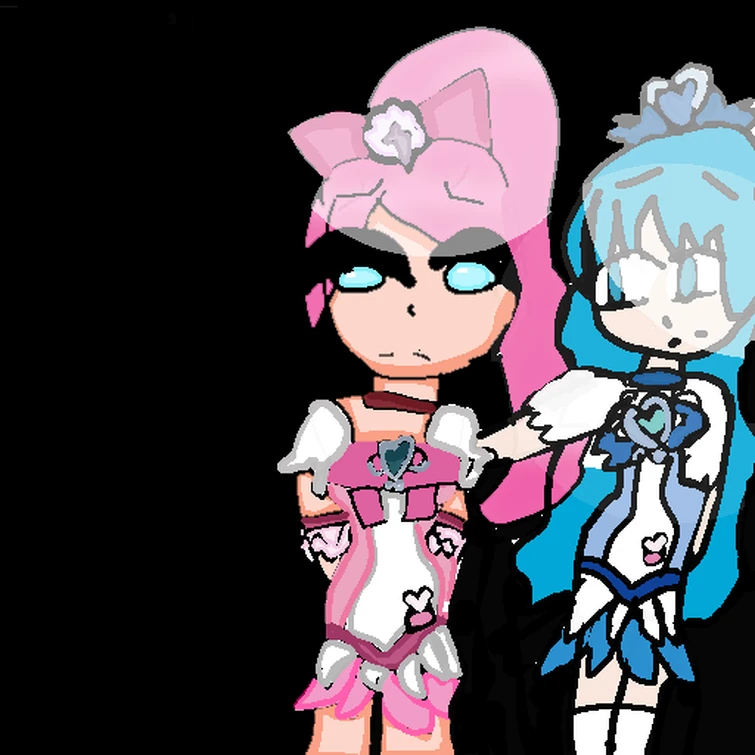 Dark pretty cure made Tsubomi cry | Fandom