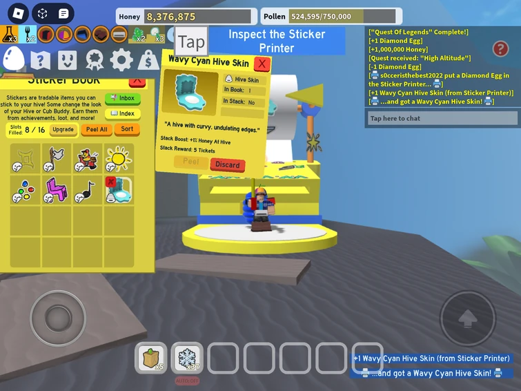 BRO MY ALT GOT THE WAVY HIVE SKIN | Fandom