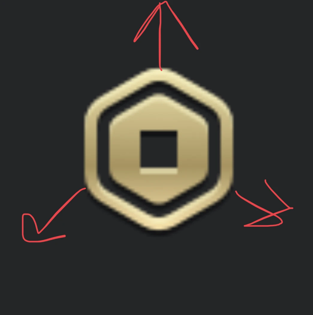 i will make it so you can never look at the robux logo the same again ...