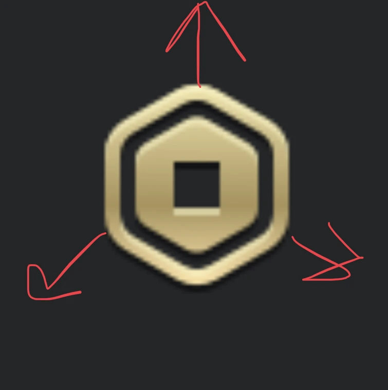 i will make it so you can never look at the robux logo the same again ...
