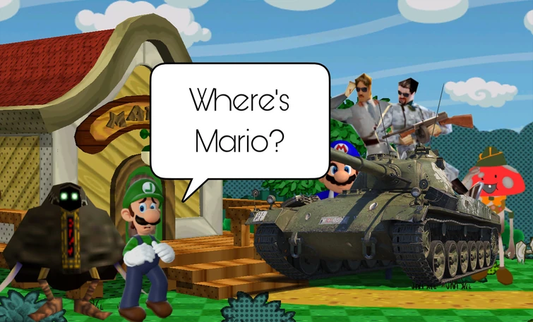 SMG4 Shortened: Mario gets his pingas stuck in the door | Fandom