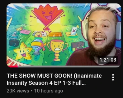 I read this as "the show must goon" | Fandom