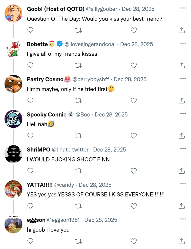 Goob's question | Fandom