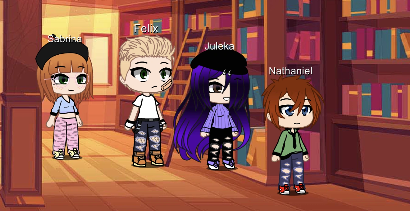 Gacha of Sabrina, Juleka, Nathaniel, and Felix | Fandom
